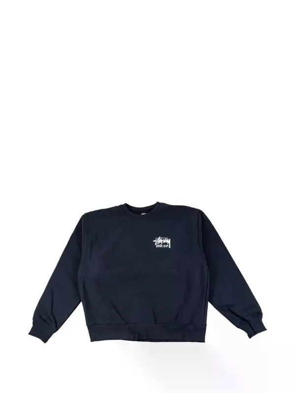 StÜssy Santa Ana Logo-print Sweatshirt - Blue