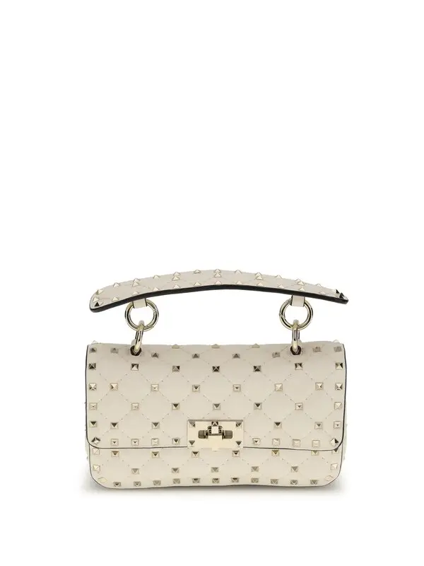 Valentino Garavani Rockstud Spike Mini Top Handle Bag In Nappa - Multicolor