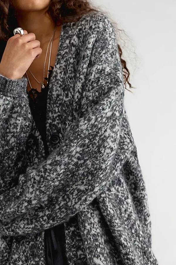 Free People Leo Oversized Cardigen