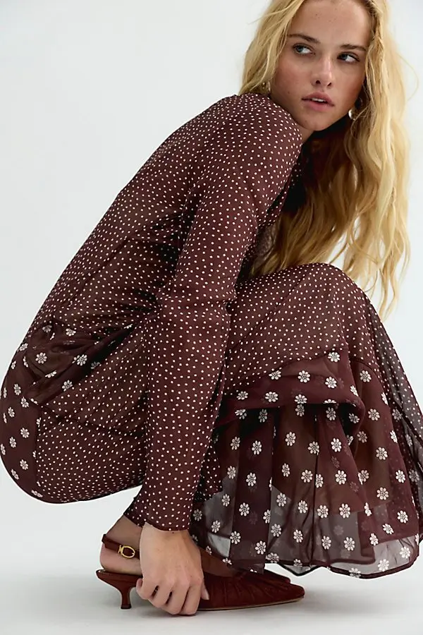 ROAME Hallie Maxi Dress - Mod Bloom