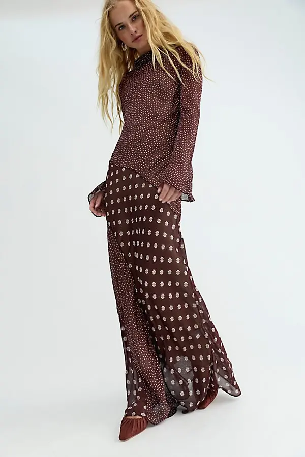 ROAME Hallie Maxi Dress - Mod Bloom
