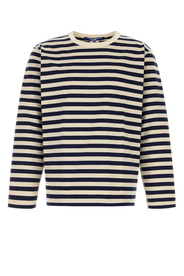 Junya Watanabe Embroidered Cotton T-shirt - Multicolor