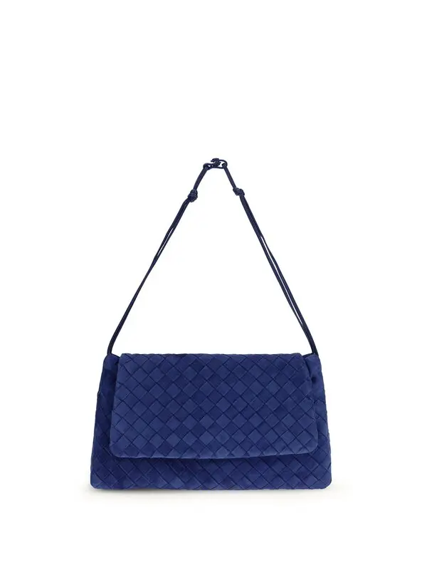 Bottega Veneta Giorno Shoulder Bag - Blue