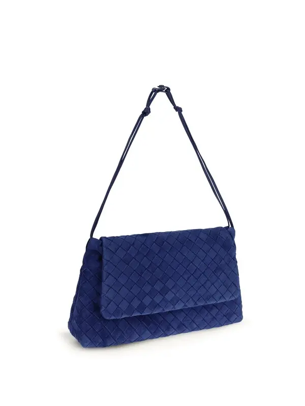 Bottega Veneta Giorno Shoulder Bag - Blue
