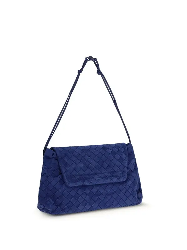 Bottega Veneta Giorno Shoulder Bag - Blue