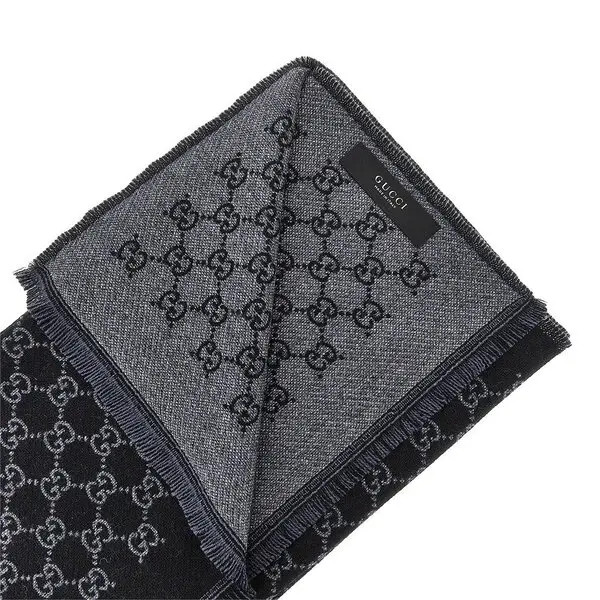Gucci Gg Wool-blend Scarf