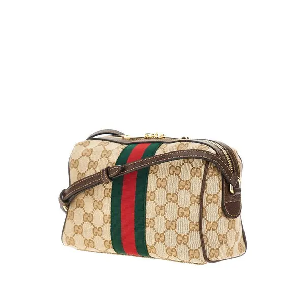 Gucci Small Horsebit Web' Crossbody Bag
