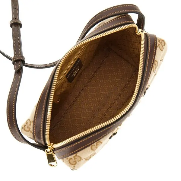 Gucci Small Horsebit Web' Crossbody Bag