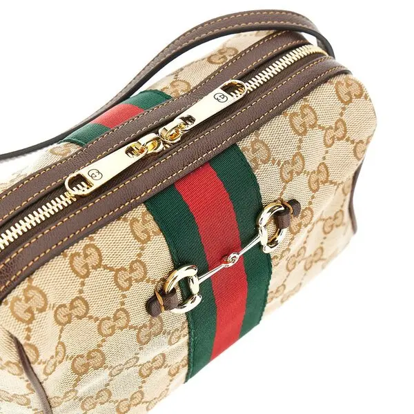 Gucci Small Horsebit Web' Crossbody Bag