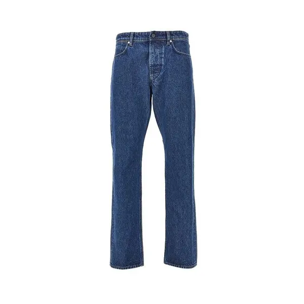 Stone Island Denim Research' Straight Fit Jeans