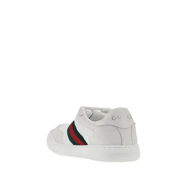 Gucci Screener' Nylon And Leather Sneakers