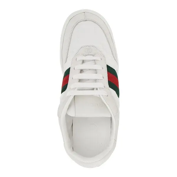 Gucci Screener' Nylon And Leather Sneakers