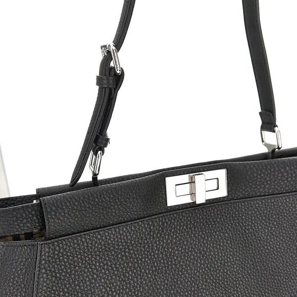 Fendi Cuoio Romano Large 'my Peekabo' Bag