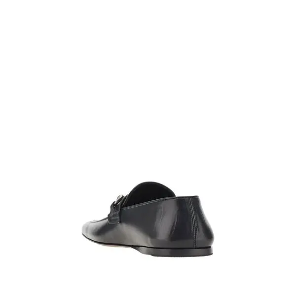 Gucci Leather Loafers With Horsebit