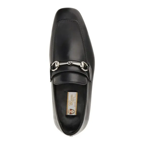 Gucci Leather Loafers With Horsebit