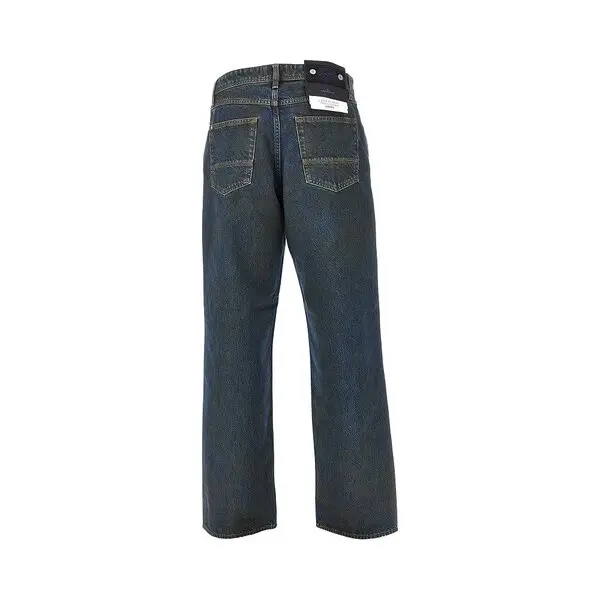 Stone Island Loose Fit Laser Pigt Indigo Denim Jeans
