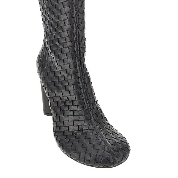 Bottega Veneta Intrecciato Nappa Leather 'cherry' Boots