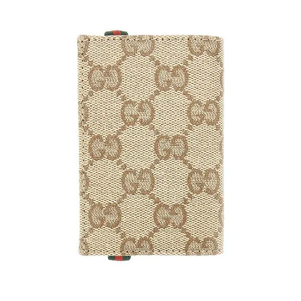 Gucci Coated Gg Canvas Bi-fold Cardholder