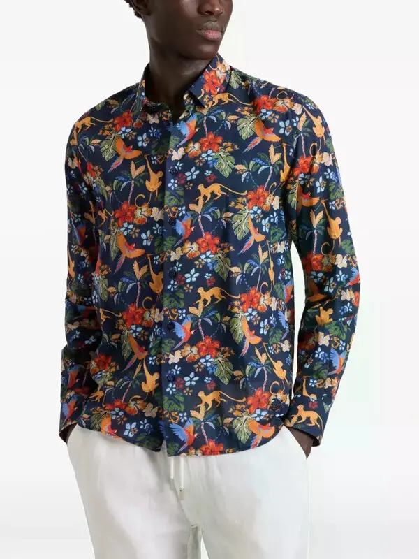 Vilebrequin Salvador Floral-print Shirt