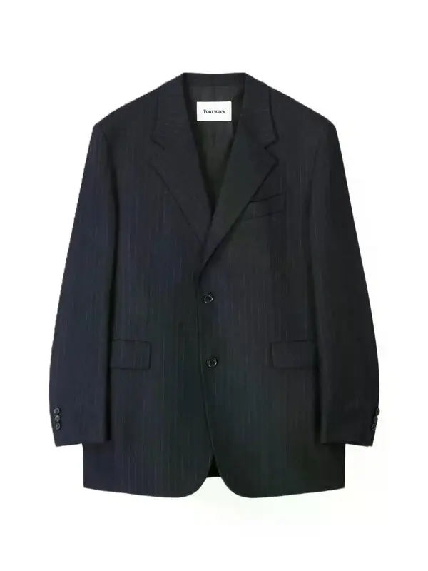 TONYWACK Pinstripe-pattern Single-breasted Jacket