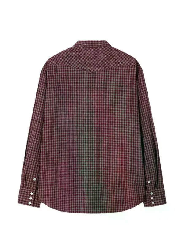 TONYWACK Check-print Western Shirt Jacket