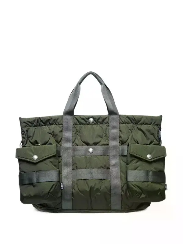 Comme Des Garçons Quilted Multi-pocket Tote Bag
