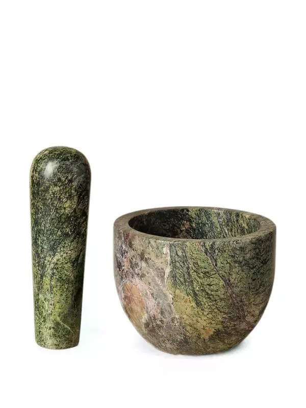 CHEHOMA Marble Mortar And Pestle