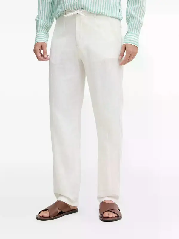 LINDBERGH Drawstring Straight-leg Trousers