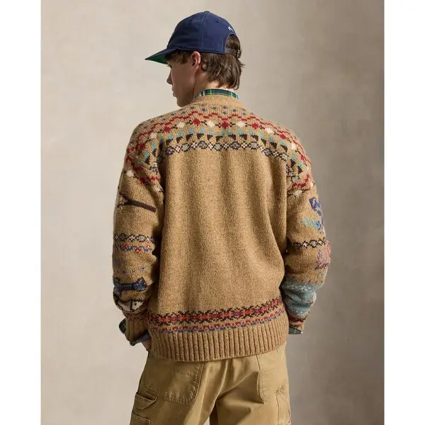 Ralph Lauren Relaxed Fit Scenic Wool Cardigan