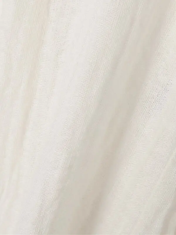 BY MALENE BIRGER Mikala Organic Linen-gauze Blouse