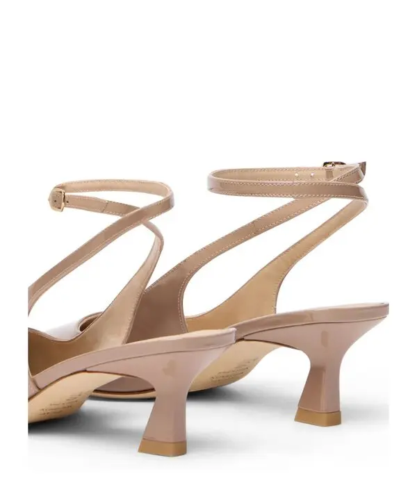 STUART WEITZMAN Vinnie 50 Strap Pump - Fawn