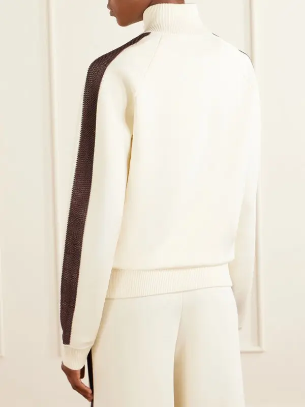 WALES BONNER Sports Casual Jacket - Ivory