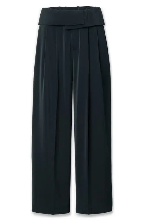 Rag & Bone Shania High Waist Wide Leg Pleated Pants