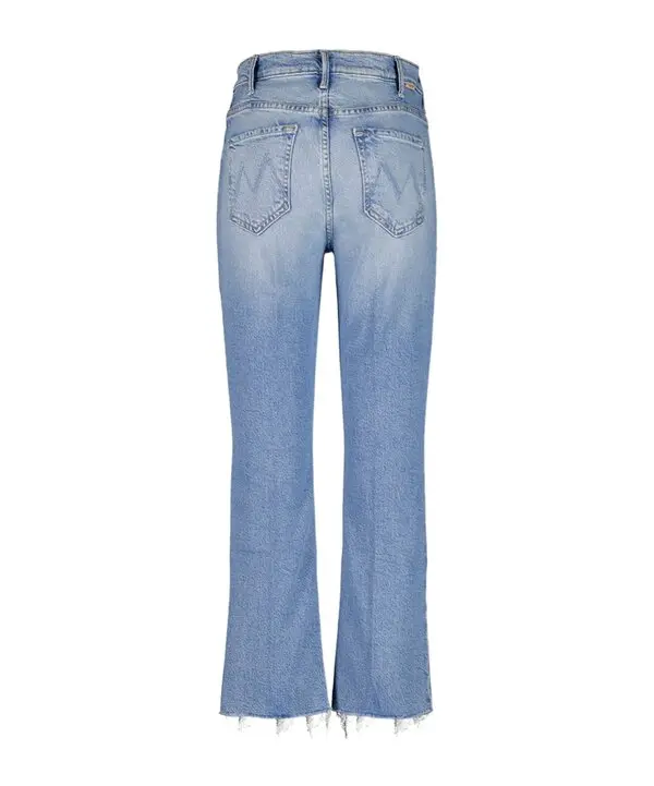 MOTHER The Hustler Frayed-hem Jeans