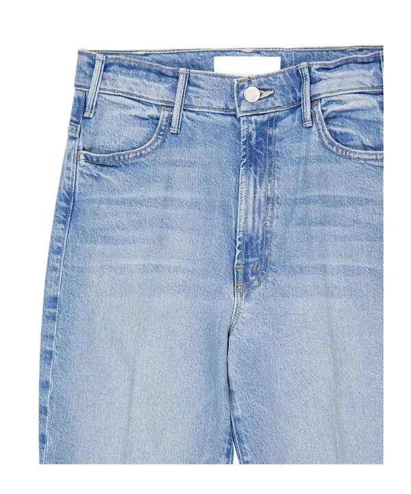MOTHER The Hustler Frayed-hem Jeans
