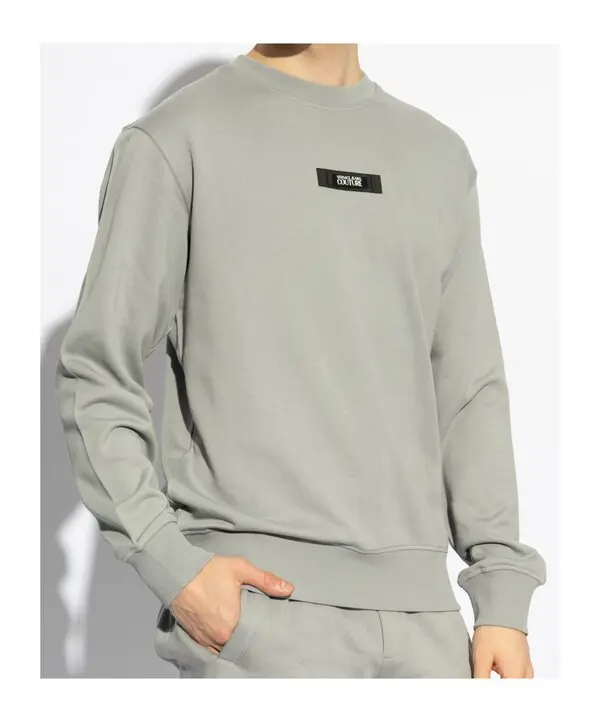 Versace Logo-patch Sweatshirt