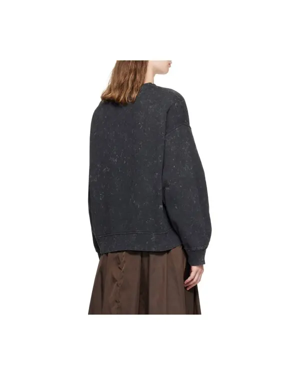 GANNI Isoli Oversized Teddy Sweatshirt