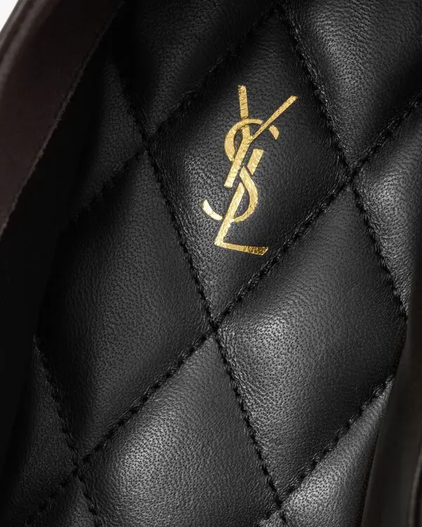 Saint Laurent Logo-plaque Loafers