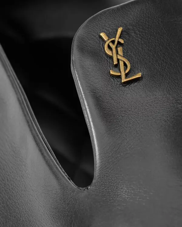 Saint Laurent Logo-plaque Loafers