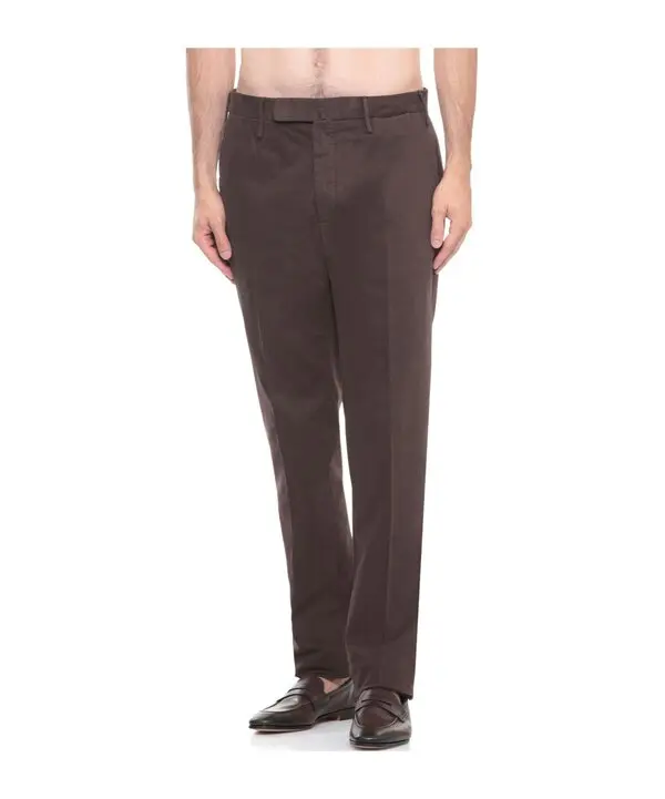 Incotex Belted Cotton Pants