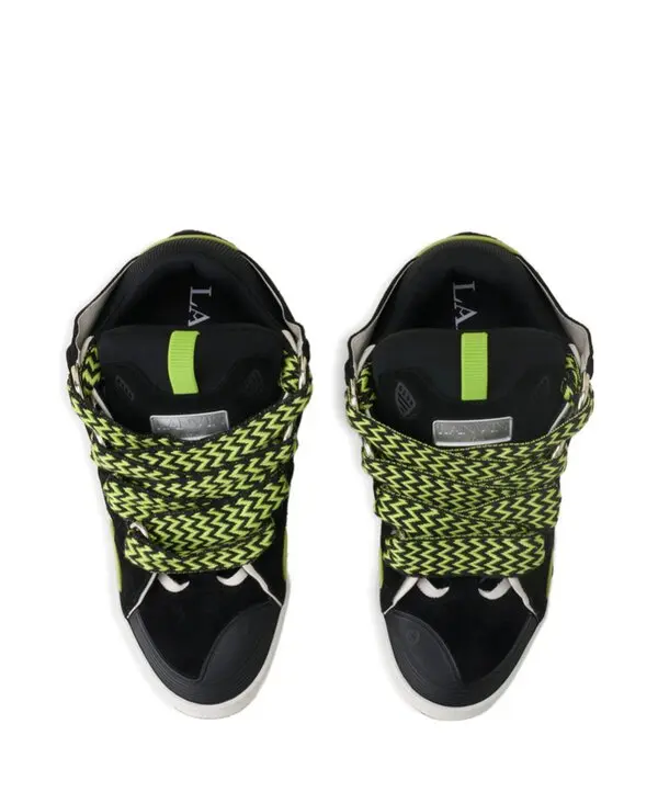 LANVIN Curb Sneakers - Black