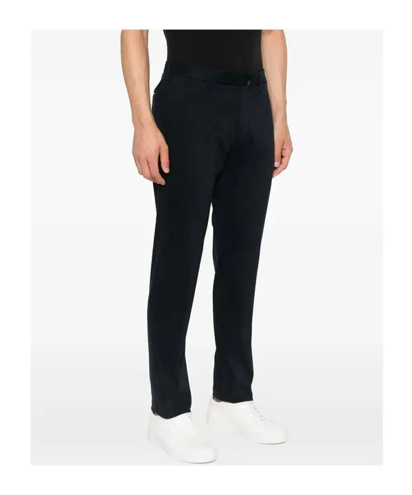 Incotex Belted Cotton Pants