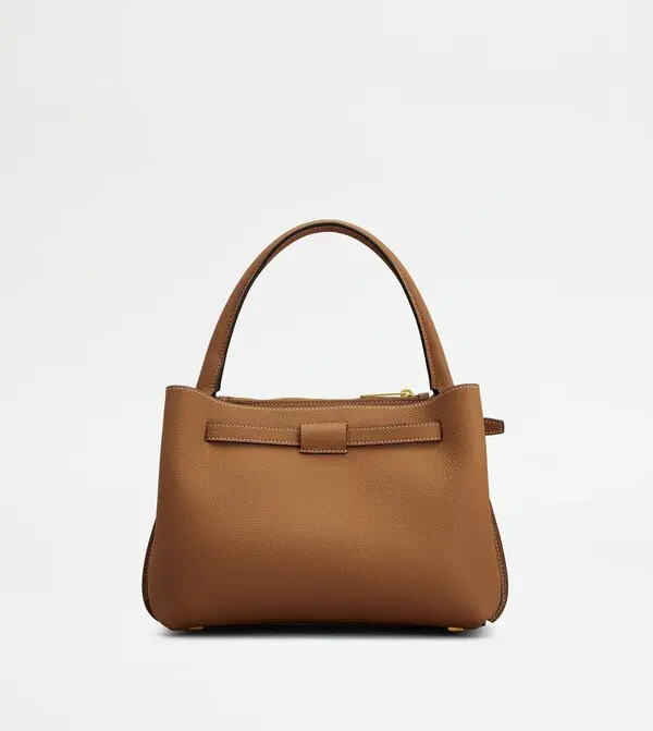 TOD'S T-plaque Belt Detail Tote Bag
