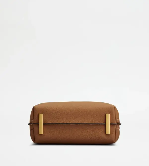 TOD'S T-plaque Belt Detail Tote Bag