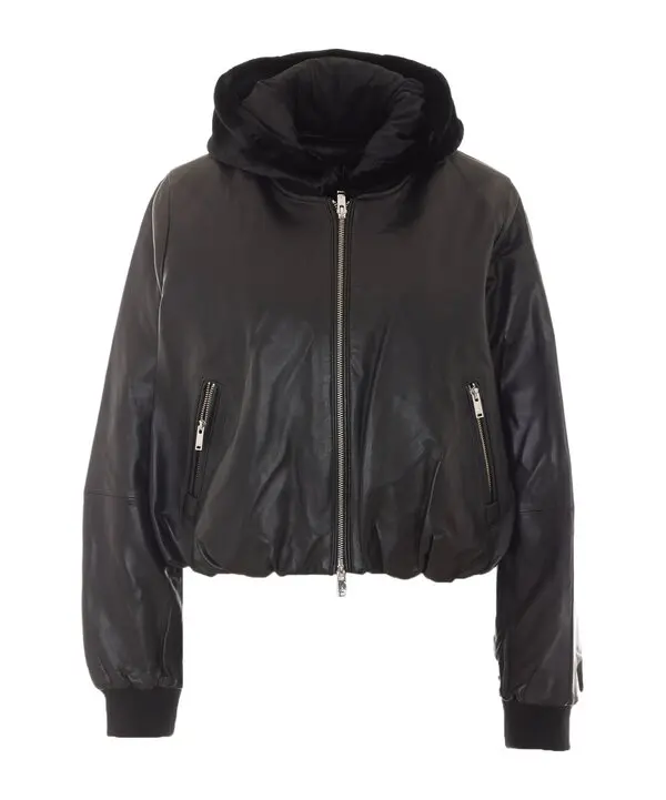 Moose Knuckles Zip-up Hooded Jacket