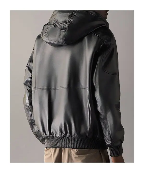 Moose Knuckles Neo Bunny Leather Jacket