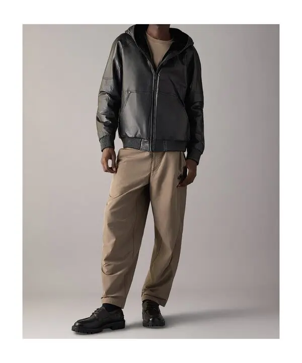 Moose Knuckles Neo Bunny Leather Jacket