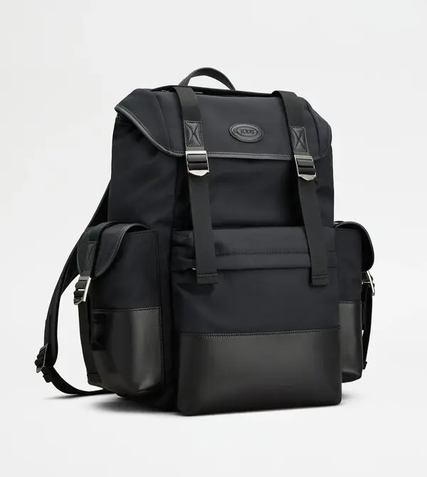 TOD'S Drawstring Flap Backpack