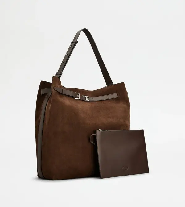 TOD'S Tim Medium Hobo Shoulder Bag