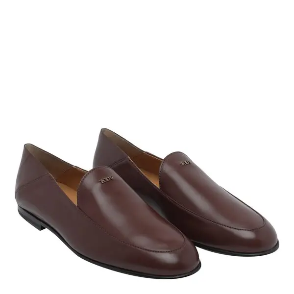 TOD'S Round Toe Flat Mules